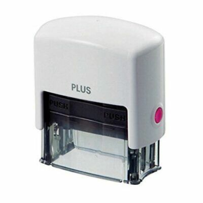PLUS Kespon Guard Your ID Stamp (Prevent Identity Theft) White IS-200CM ...