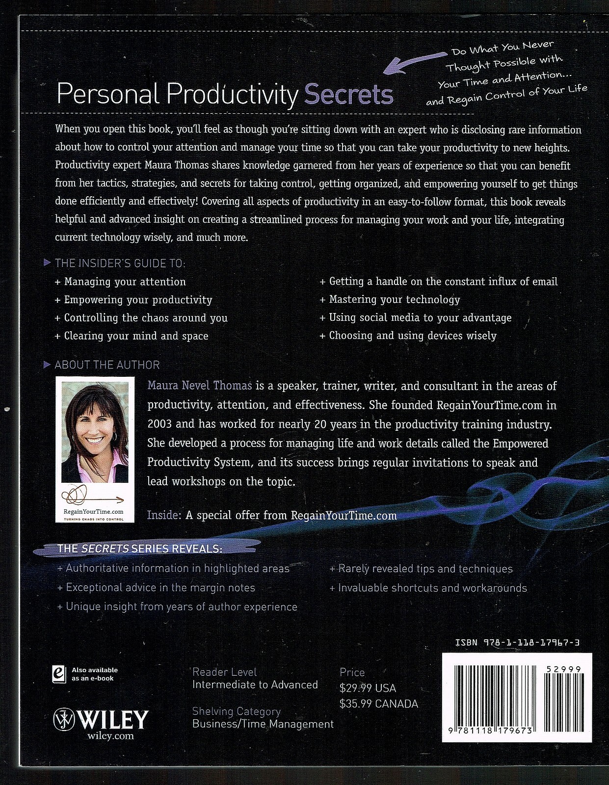 Secrets Ser.: Personal Productivity Secrets : Do What You Never Thought ...