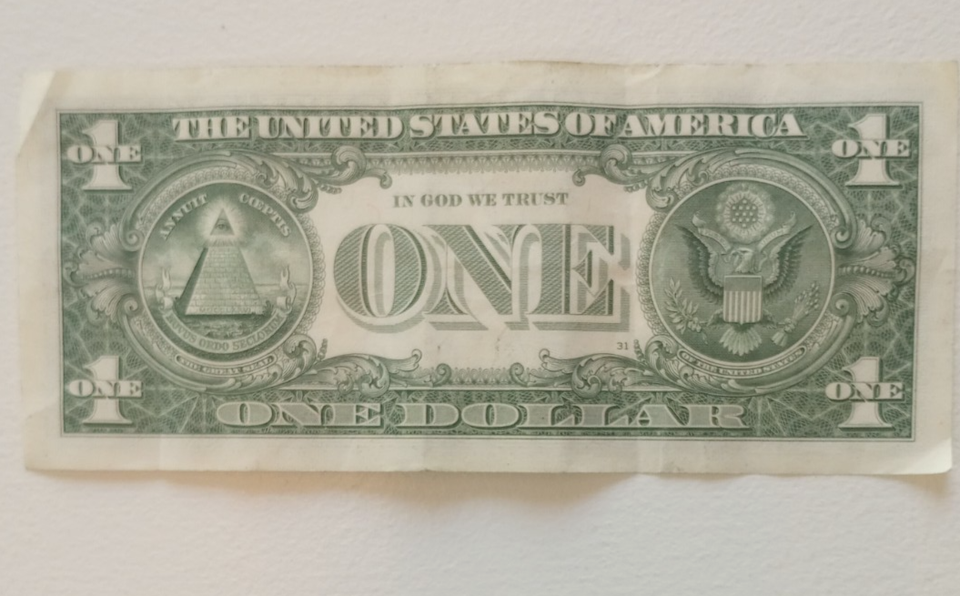 Fancy one dollar bill serial number birthday note 7/17/2005 | eBay