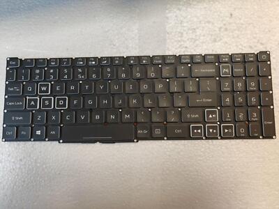 US backlit keyboard For Acer AN515-54 43 44 AN515-55 AN517-51 52 AN715 ...