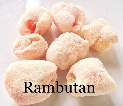 RAMBUTAN FREEZE DRIED 1 KG NATURAL FRUIT HEALTHY SNACK THAI FOOD ...