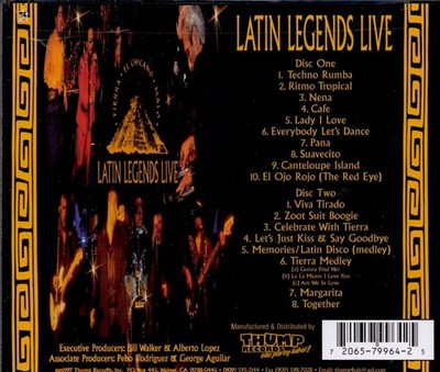 VARIOUS ARTISTS LATIN LEGENDS LIVE NEW CD 720657996425| eBay