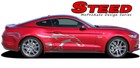 2015-2017 Ford Mustang STEED Pony Horse Vinyl Graphics Door Stripe 3M ...