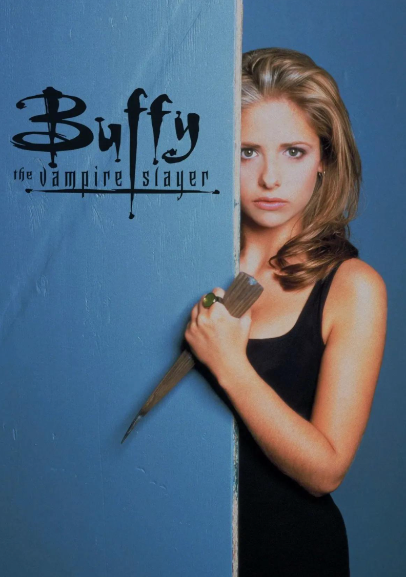 BUFFY THE VAMPIRE SLAYER ♡ Rare 90s Vintage BTVS Enamel Metal Pin Spike ...