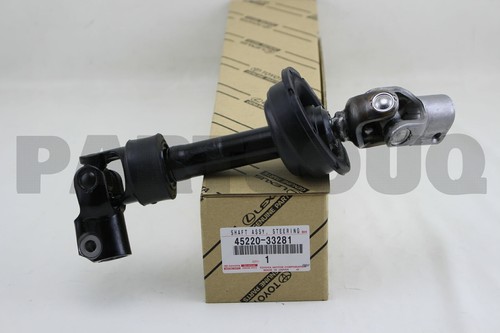 4522033281 Genuine Toyota SHAFT ASSY, STEERING INTERMEDIATE 45220-33281 ...