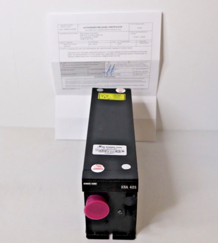 Bendix King KRA 405 Radar Altimeter R/T 066-1048-02 Overhauled FAA 8130 ...