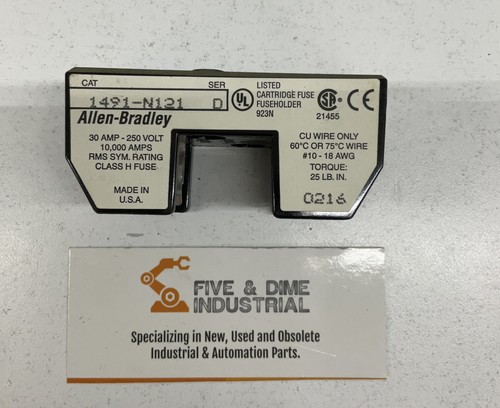 Allen Bradley 1491-N121 Fuse Block 1 - 30 Amp 250V | eBay