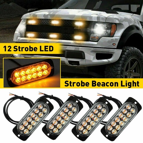 For Construction/Towing/Slow-moving Truck Front Bumper Amber Flash ...