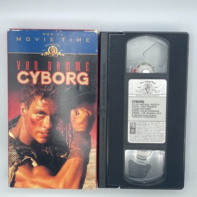 Cyborg (1989), VHS Movie, MGM Home Video Movietime (1996) JCVD A. Pyun ...