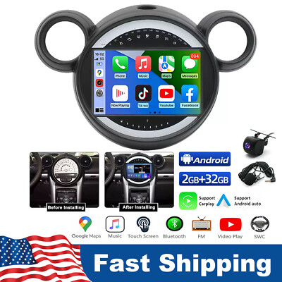 For Mini Cooper Countryman Paceman 2014 2015 2016 Android13 Carplay ...