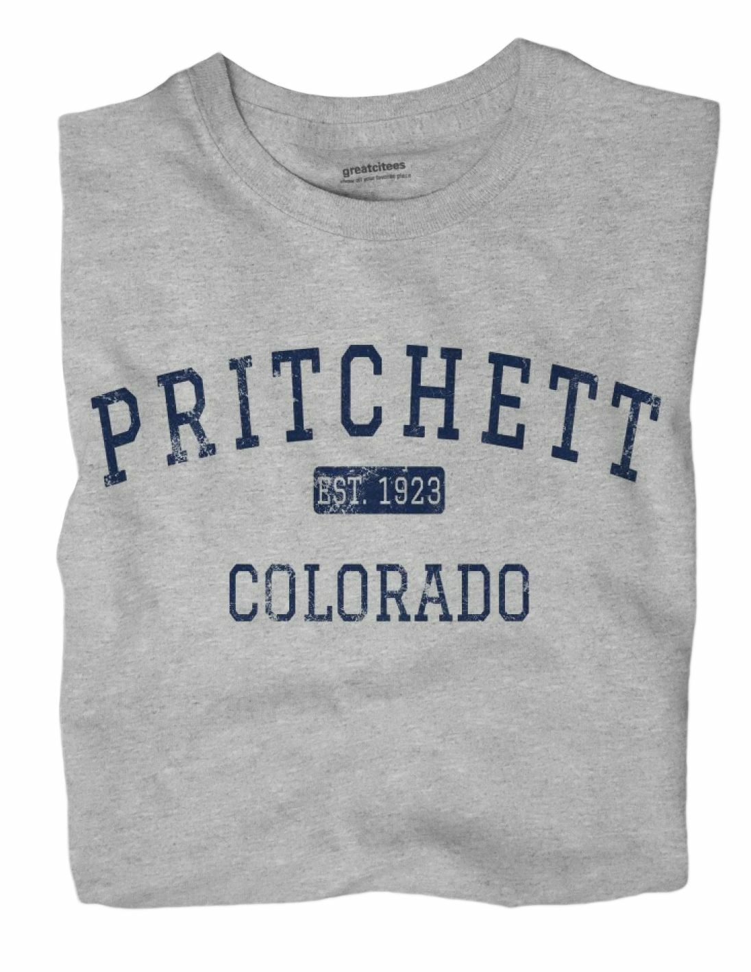 Pritchett Colorado CO T-Shirt EST | eBay