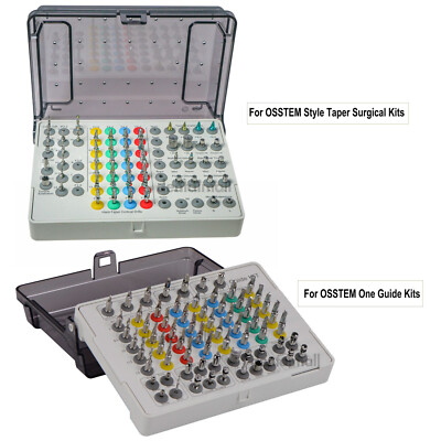 Dental OSSTEM Style Taper Surgical Kits&OSSTEM One Guide Kits Implant ...