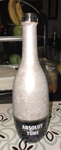 ABSOLUT TUNE Sparkling Fusion. Empty Bottle 750ml. + | eBay