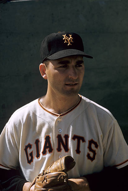 Pitcher Johnny Antonelli Of The New York Giants 1957 Baseball OLD PHOTO ...
