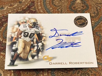 DARRELL ROBERTSON 2008 Press Pass Rookie Auto Autograph | eBay