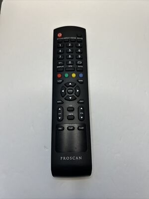 Genuine PROSCAN KM-2028-2 2PRK TV Remote Control OEM Black Tested | eBay