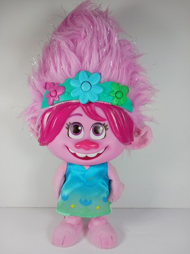 Dreamworks Trolls World Tour Color Poppin' Poppy Toy Sounds Lights ...