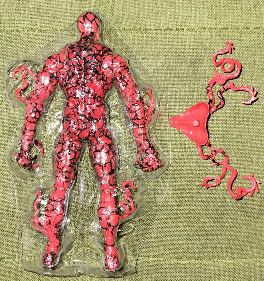 Marvel Legends Carnage retro card target excl spider-man hasbro | eBay