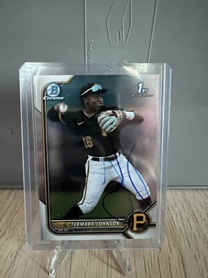2022 Bowman Chrome 1st Signed Autograph Termarr Johnson | eBay
