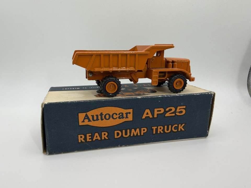 Mercury Of Italy Lit’l Toy 508A Autocar AP25 Dumper W/ Box | eBay