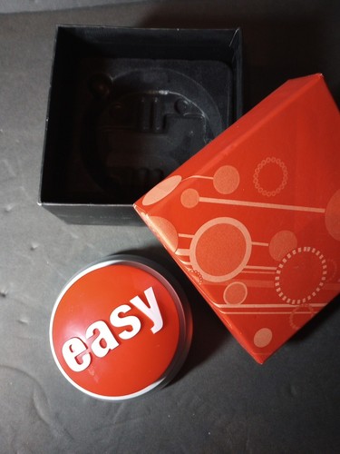 VTG Staples EASY Red Button w/Original Box Tested & Works Batteries NOT ...