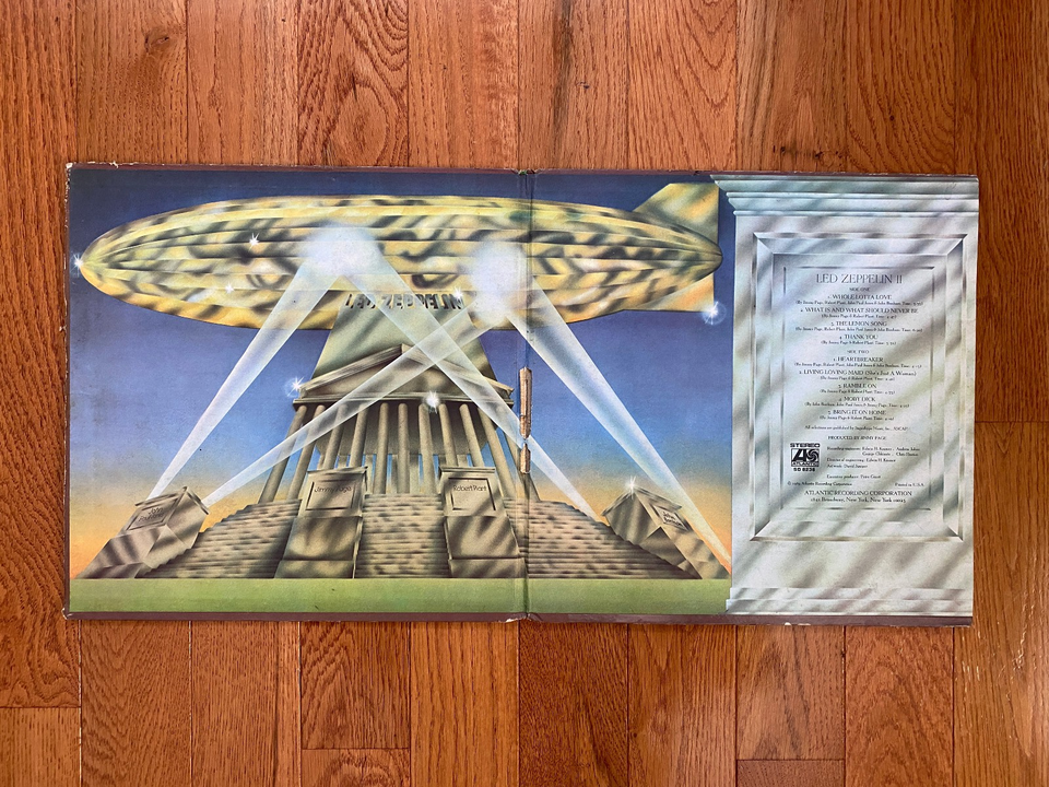 Led Zeppelin - II LP Atlantic Records SD 8236 1969 Pressing | eBay