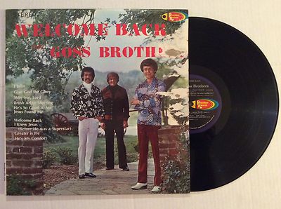 THE GOSS BROTHERS Welcome Back LP rare JAMES LARI RONI TESTED | eBay