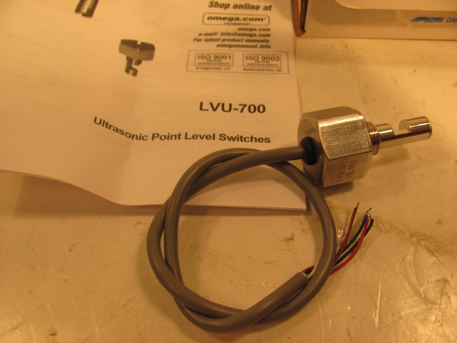 OMEGA LVU-A713 ULTRASONIC CONTROL SENSOR NEW 600-0047-01 | eBay