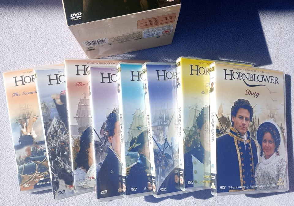 THE HORNBLOWER COLLECTION 8 x DVD BOX SET Ioan Gruffudd Robert Lindsay ...
