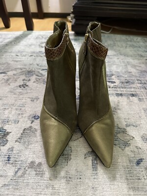 Italian genuine Leather Booties | eBay