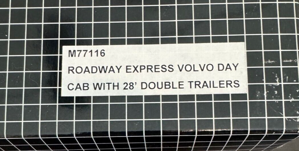 Roadway Express Doubles PEM Hartoy Truck Volvo | eBay