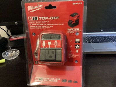 Milwaukee 2846-20 M18 Top-Off 175W Battery - Red BRAND NEW NEVER USED ...