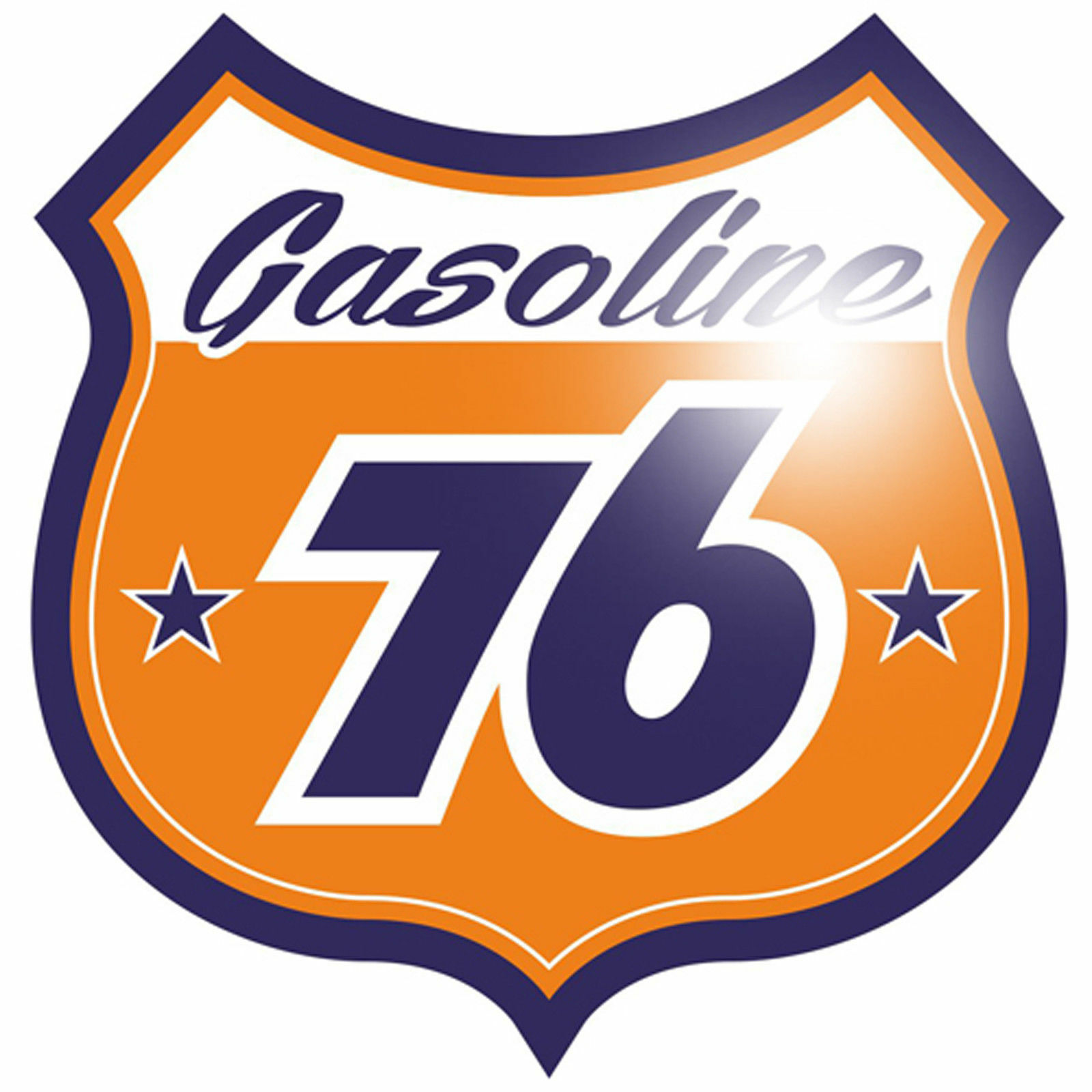 76 Gasoline 15cm Aufkleber Sticker US-Cars Oldschool Yougtimer OEM ...