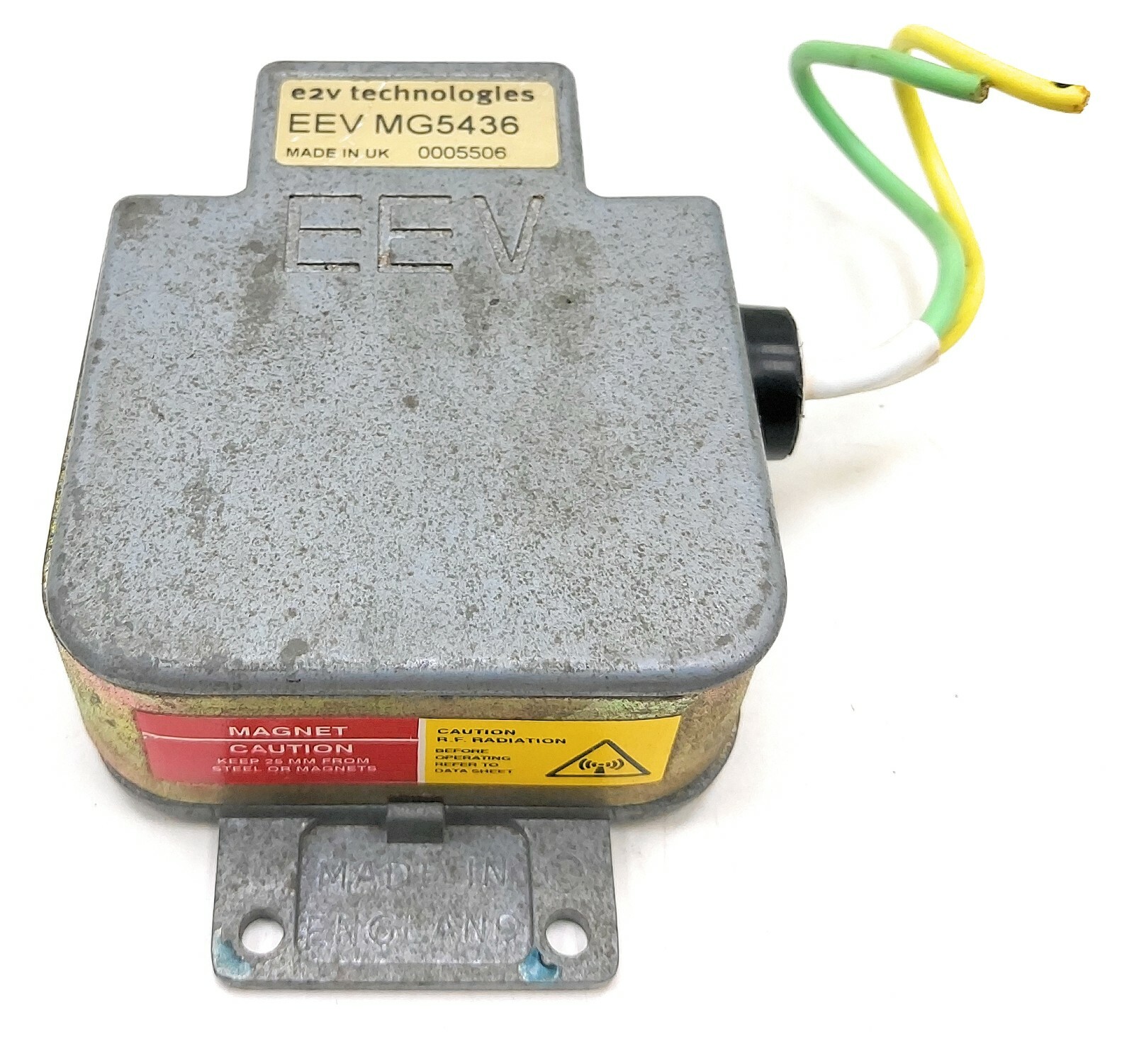 E2V EEV MG5436 X-Band Magnetron Output Power 0005506 | eBay