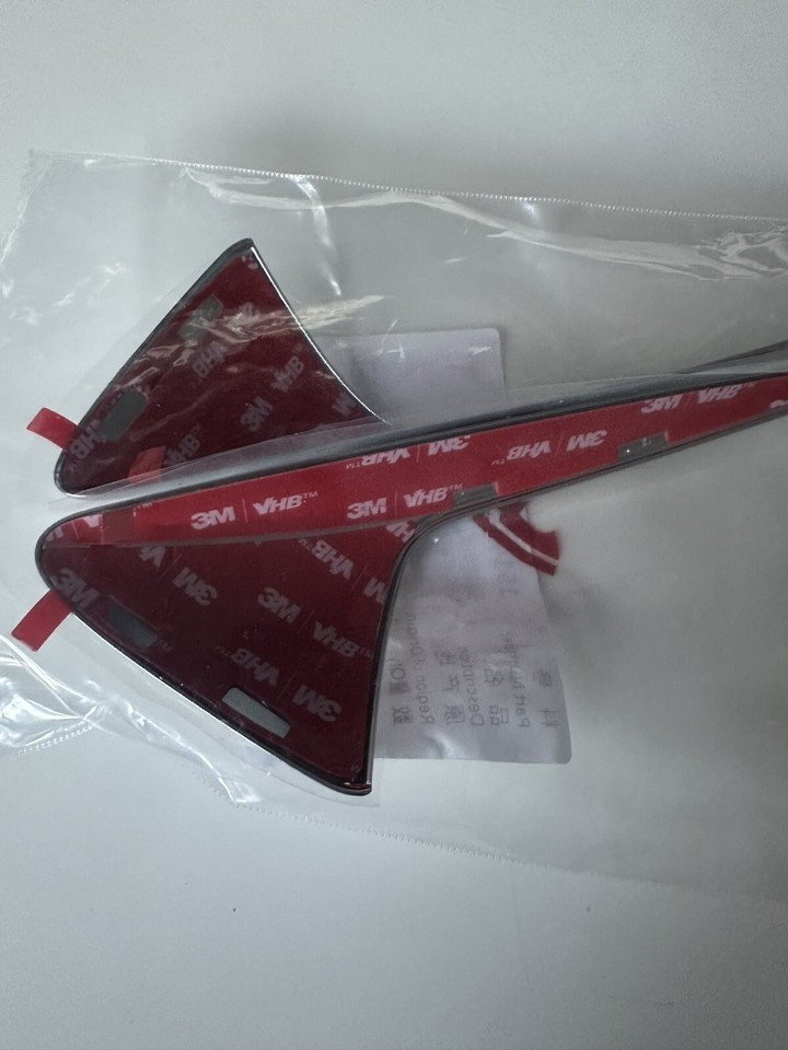 Tesla Model S Front Wing Camera Covers (pair) OEM | eBay UK