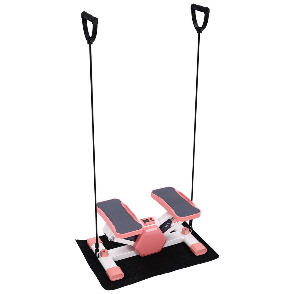 Stepper for Exercise, Stair Stepper with Resistance Bands, Portable ...