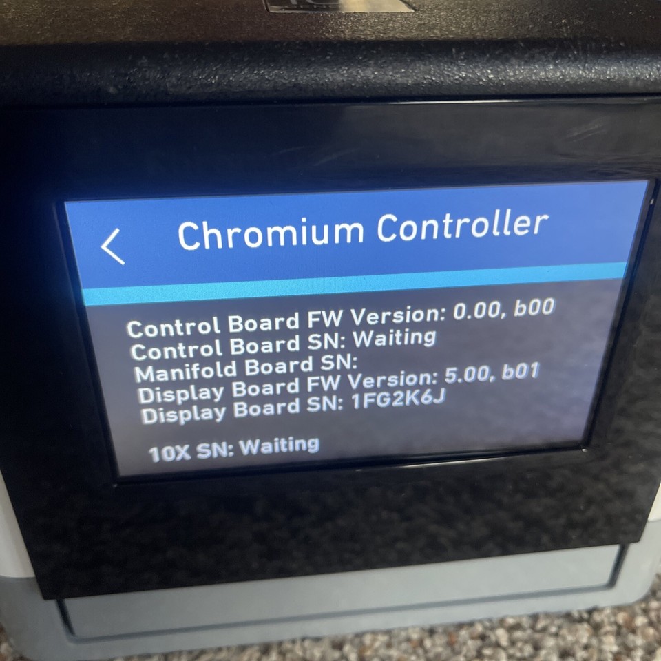 2019 10x Genomics Chromium Controller Model GCG-SR-1 MSRP: $35,000 For ...