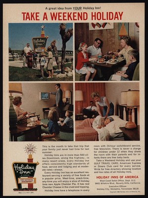 1966 HOLIDAY INN Hotel - Motel - Retro Holiday Inns of America VINTAGE ...