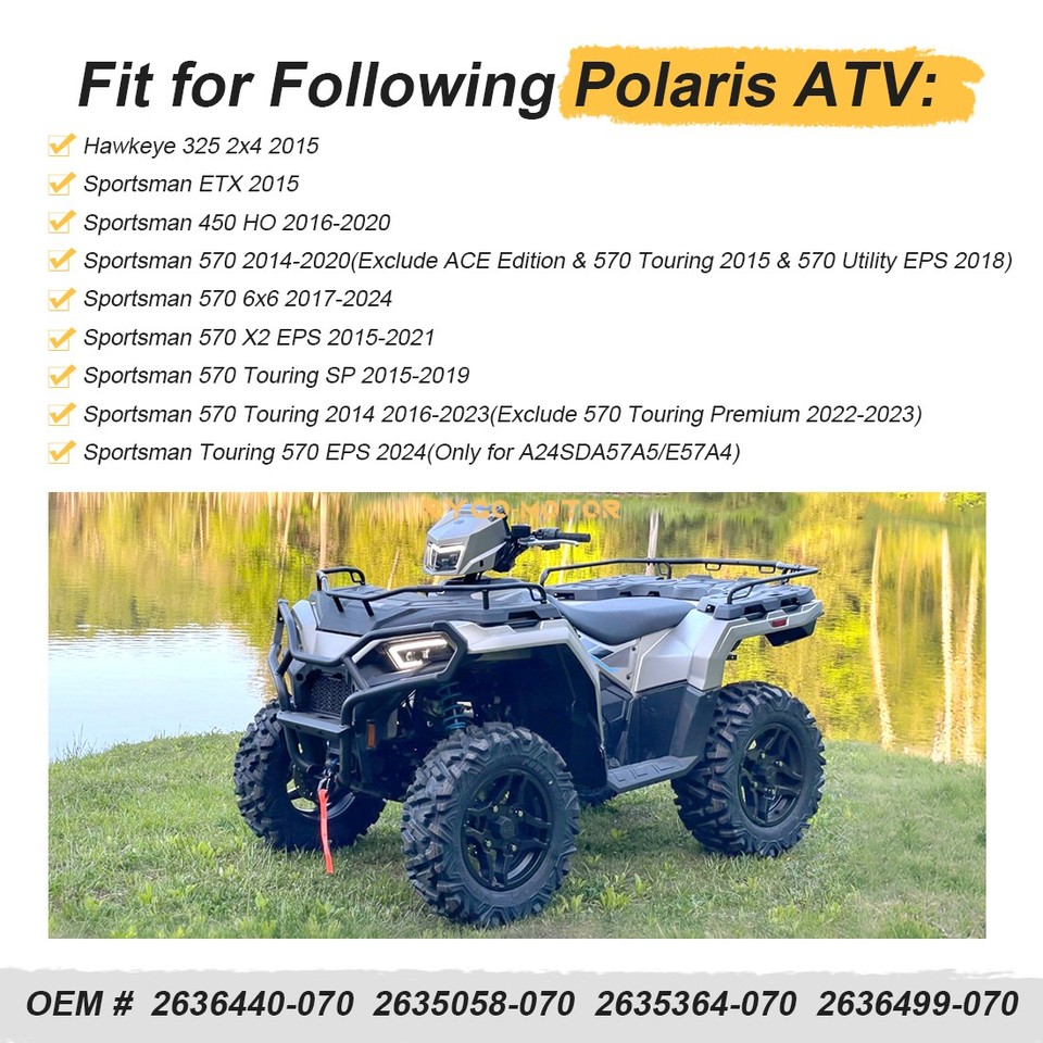 Front Storage Rack For Polaris Sportsman 450 570 Touring 2014-2024 ...