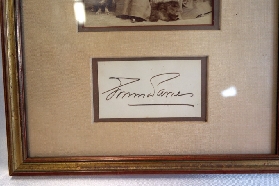 Emma Eames American Opera Singer Framed Autograph w/ Photo - 1865-1952 ...