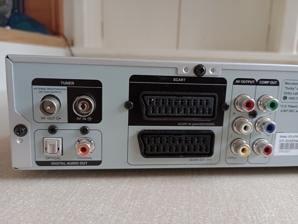 Liteon/ Lite on HD-A760GX DVD HDD Recorder Player Silver with Remote ...