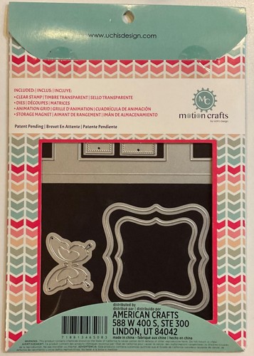 American Crafts Uchi Designs Motion Crafts Animation Die-Cut Card Set - 8 Pieces | eBay