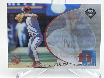 1997 Upper Deck UD3 Future Impact HOLO/COATING Scott Rolen Philadelphia ...