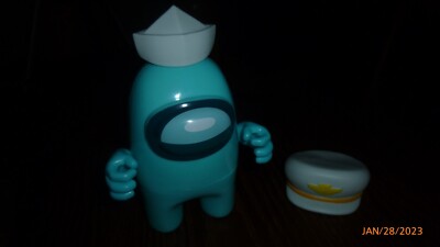 Among Us Toikido Crewmate 4.5" Cyan Ghost Figure Complete | eBay