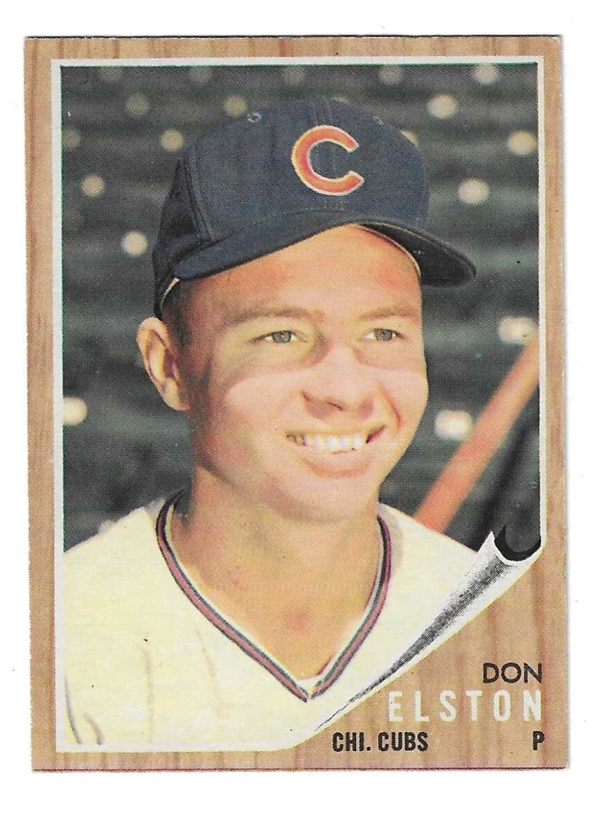 1962 Topps - #446 Don Elston Cubs - Near Mint ------WILL COMBINE SHIPPING FEES | eBay
