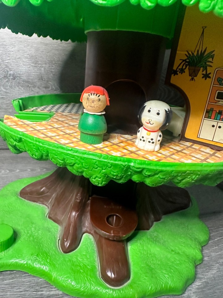 Vintage General Mills Kenner 1975 Tree Tots Family Tree House Playset ...