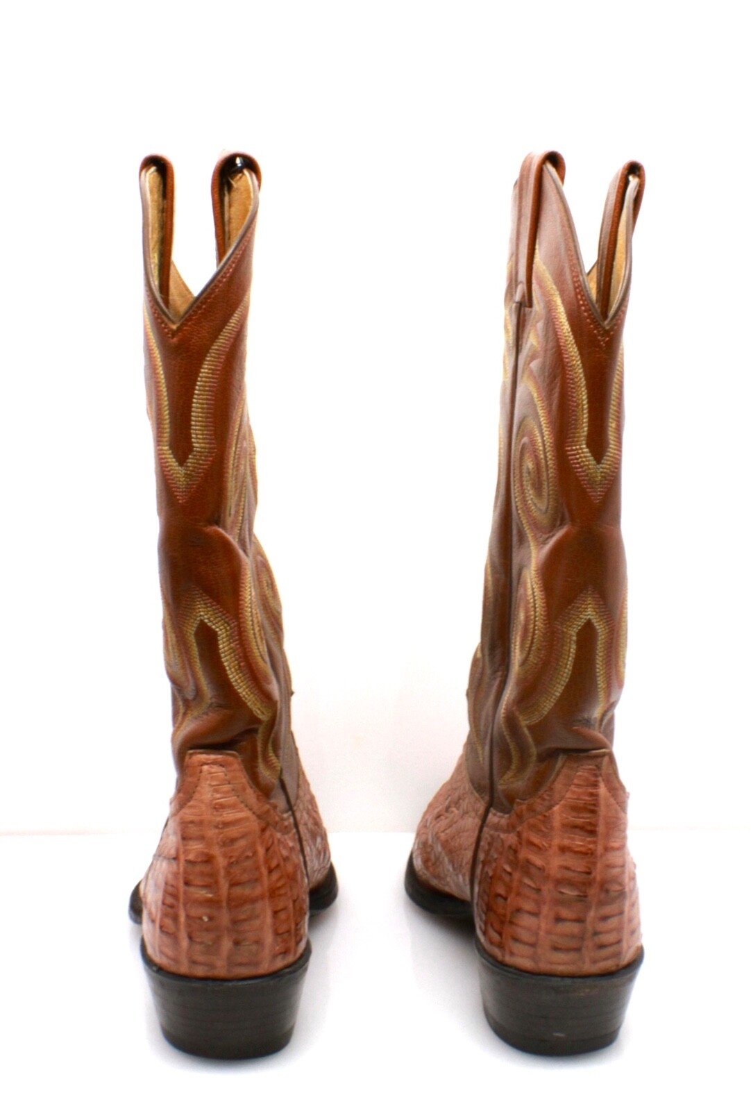 Tony Lama Peanut Britte Full Quill Ostrich & Leather … - Gem