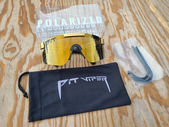 Pit Viper Gold Standard Polar Reflectante ORO Goldstandpol Eyewear ...