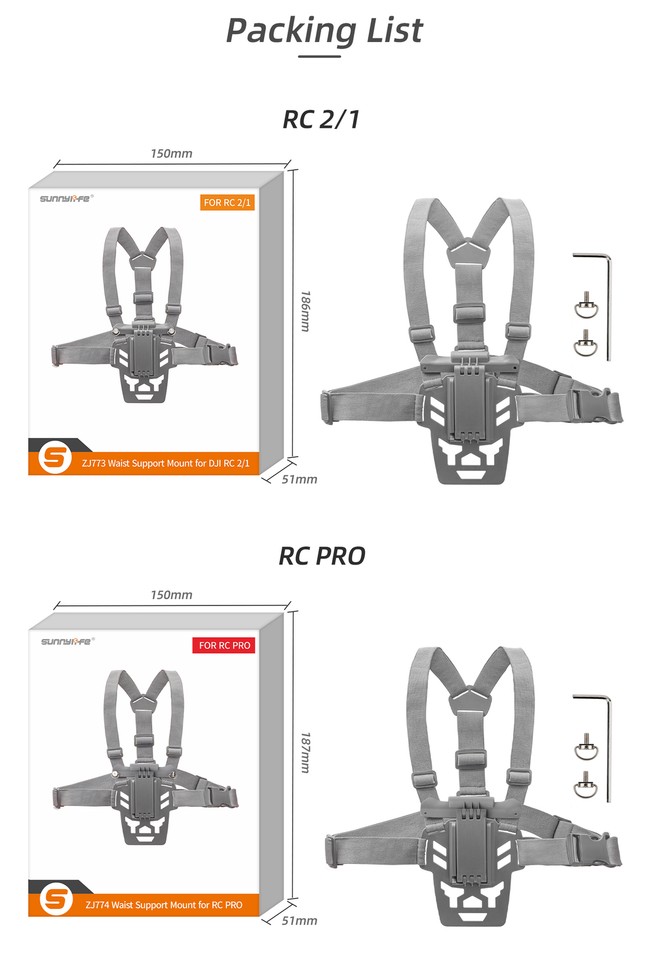 For DJI RC 2/1 Remote Control Belly Support Bracket RC PRO Bracket ...