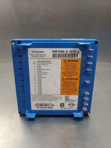 Honeywell RM7890A 1015 Rev E Burner Control Module. 4E-40 | eBay